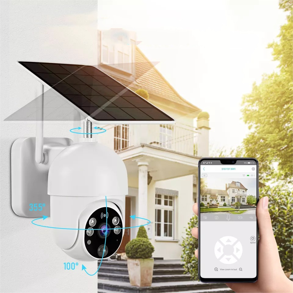 Solar IP PTZ Camera – Britures Technology Limited